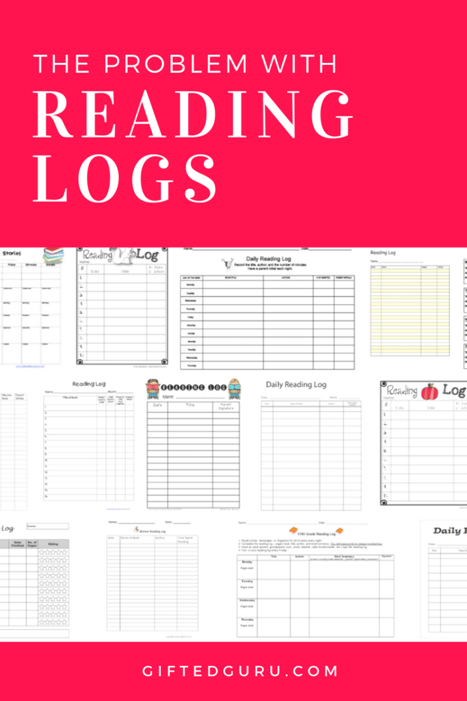 The Problem with Reading Logs: Reader Q & A - Gifted Guru